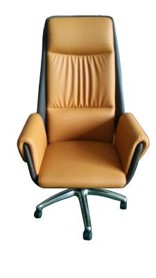 China Electroplated Steel Armrest Height Adjustable Office Chair High Back for sale