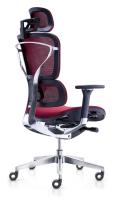 China Breathable 0.317m3 W650mm Office Mesh Chairs Dual Backrests for sale