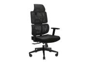 China Black PA66 23kg Office Mesh Chairs 3 Degree Locking For Relaxing for sale