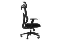 China Black PA66 23kg Office Mesh Chairs 3 Degree Locking For Relaxing for sale