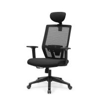 China Rolling Black Mesh Computer Chair , 200-250kg Modern Rolling Desk Chair for sale