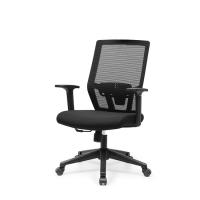 China Rolling Black Mesh Computer Chair , 200-250kg Modern Rolling Desk Chair for sale