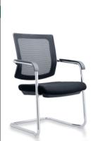 China 2D Headrest Mesh Conference Chair Elastic Lumbar Support for sale
