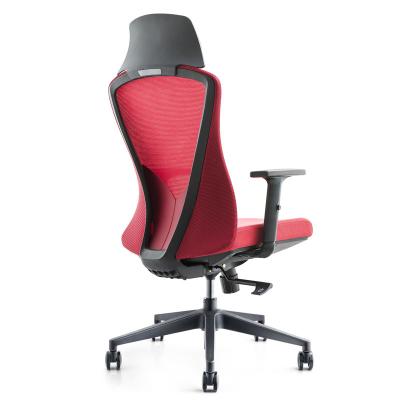 China Mesh Swivel 1120-1200mm Office Chair Long Back With Casters for sale