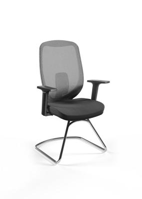 China Metal Frame Mesh Computer Chair With Arms , H1055MM Revolving High Back Chair for sale