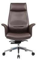 China Executive Leather Revolving Chair 790*700*1220mm Size A Castors for sale