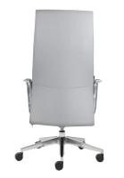 China DIOUS Dia60mm Leather Revolving Chair High Back For Executive for sale