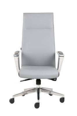 China DIOUS Dia60mm Leather Revolving Chair High Back For Executive for sale