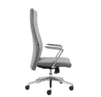 China DIOUS Dia60mm Leather Revolving Chair High Back For Executive for sale