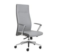 China DIOUS Dia60mm Leather Revolving Chair High Back For Executive for sale