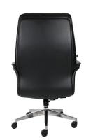 China 360 Degree Conjoined Armrest Leather Revolving Chair With Armrest for sale