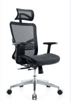 China 2D Headrest Mesh Back Desk Chair , 250lbs Swivel Computer Chair for sale