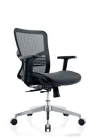 China 2D Headrest Mesh Back Desk Chair , 250lbs Swivel Computer Chair for sale
