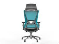 China 3D Armrest 360degree Mesh Staff Chair Breathable Soft Headrest for sale