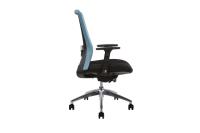 China 2D Armrest Mesh Drafting Chair , 12KGS 0.1512m3 Mesh Back Chair for sale