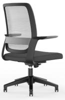 China DL8823B Conjoined Armrest Mesh Staff Chair for sale