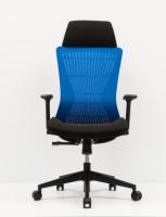 China DIOUS Blue Mesh Arm Chair Nylon Conjoined 3 Positions Locking for sale