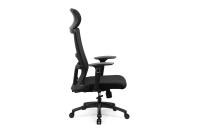 China Adjustable Headrest Mesh Staff Chair 90 To 115 Degree Tilt for sale