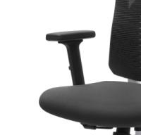 China 22KGS Mesh Back Desk Chair , Conjoined ​Armrest Office Net Chair for sale