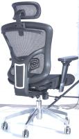 China Aluminum Alloy Legs Mesh Staff Chair PP Cushion 60mm Castor for sale