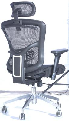 China Aluminum Alloy Legs Mesh Staff Chair PP Cushion 60mm Castor for sale