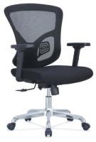 China Aluminum Alloy Legs Mesh Staff Chair PP Cushion 60mm Castor for sale
