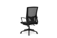 China 90 To 130 Degrees Mesh Staff Chair Breathable S Shaped Backrest for sale