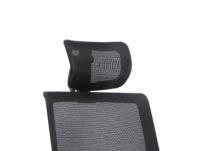 China Conjoined Armrest Swivel Mesh Office Chair , Dia60mm Wire Net Chair for sale