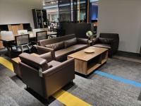 China Dious Office Reception Sofa Set Furniture Medium Firm Cushion for sale