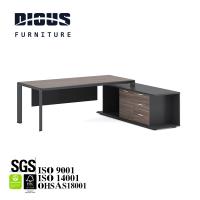 China 16mm Executive Office Table , Melamine Home Office Table Desk for sale