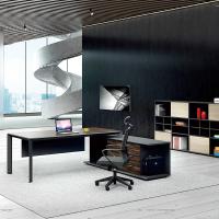 China 16mm Executive Office Table , Melamine Home Office Table Desk for sale