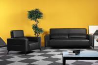 China Living Room Office Reception Sofa , Commercial L Shaped Sectional Couch for sale