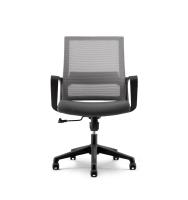 China TUV Comfortable Mesh Office Ergonomic Chairs Conjoined Armrest for sale