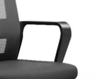 China TUV Comfortable Mesh Office Ergonomic Chairs Conjoined Armrest for sale