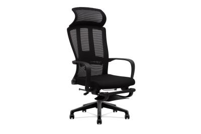 China 5 Legs Ergonomic Desk Chair , 2.5mm Footrest Lumbar Support Chair for sale