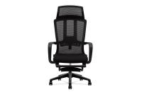China 5 Legs Ergonomic Desk Chair , 2.5mm Footrest Lumbar Support Chair for sale