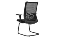 China 2.5mm Black Ergonomic Office Chair , 360 Swivel Ergonomic Swivel Chair for sale