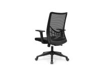 China 2.5mm Black Ergonomic Office Chair , 360 Swivel Ergonomic Swivel Chair for sale