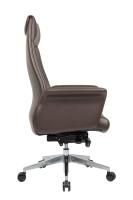 China High Back Leather Ergonomic Office Chair , 1220mm TUV PU Leather Swivel Chair for sale