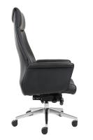 China Executive Leather Revolving Chair 790*700*1220mm Size A Castors for sale