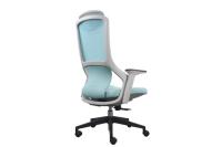 China Pneumatic Office Revolving Chairs Height 1155-1250mm With Lumbar Support for sale