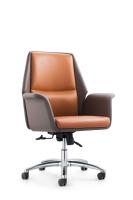 China Moded Foam Leather Height Adjustable Office Chair 0.299m3 CBM for sale