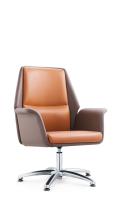 China Moded Foam Leather Height Adjustable Office Chair 0.299m3 CBM for sale