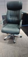 China Black 960-1040mm Height Adjustable Office Chair Executive Use for sale