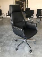 China DIOUS Leather Height Adjustable Office Chair High Back For Executive for sale