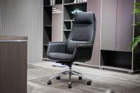 China DIOUS Leather Height Adjustable Office Chair High Back For Executive for sale