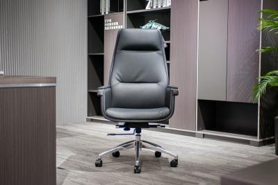 China DIOUS Leather Height Adjustable Office Chair High Back For Executive for sale