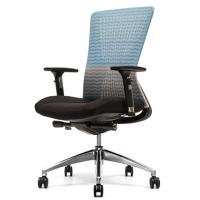 China 90-135 Degree Mesh Conference Chair Comfortable Aluminum Base for sale