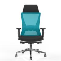 China Black 360° Swivel Ergonomic Office Mesh Chairs Adjustable Height for sale