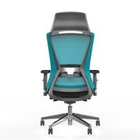 China Black 360° Swivel Ergonomic Office Mesh Chairs Adjustable Height for sale